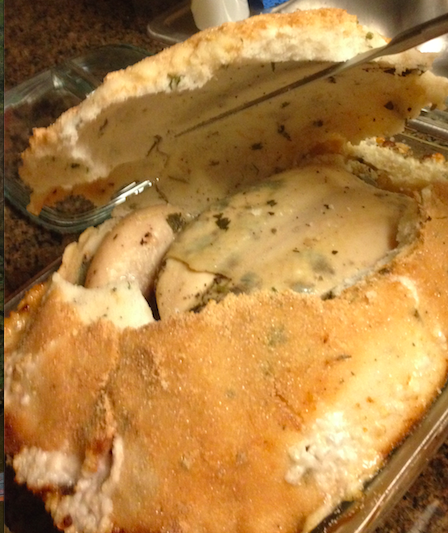 Salt Crusted Chicken