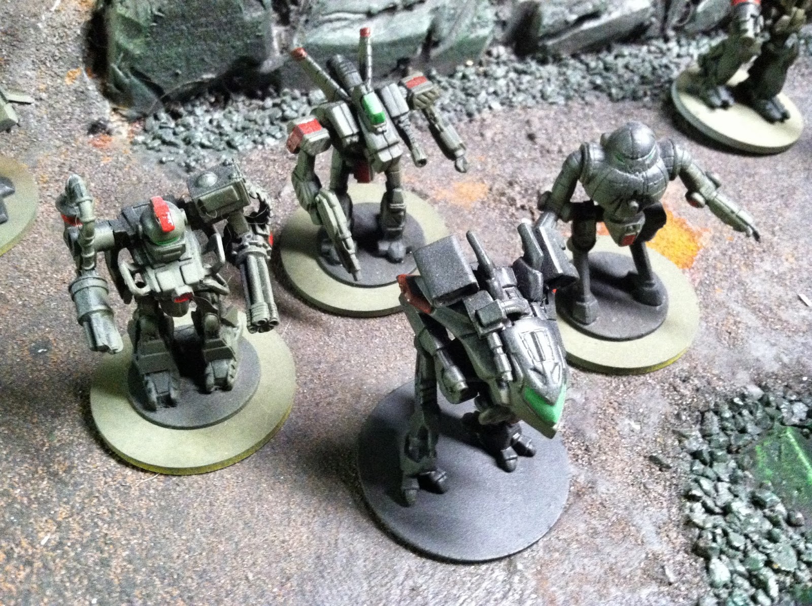 The WarPig: Gruntz 15mm: Battletech project: The Green Machine ...