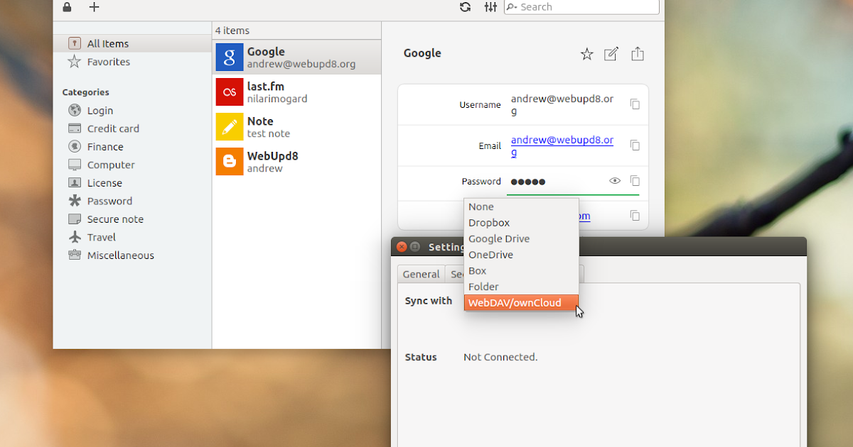 Enpass Password Manager Gets Owncloud Webdav Sync Support Debian