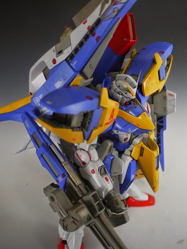 Painted Build: MAX Factory 1/72 V2 Assault Buster Gundam