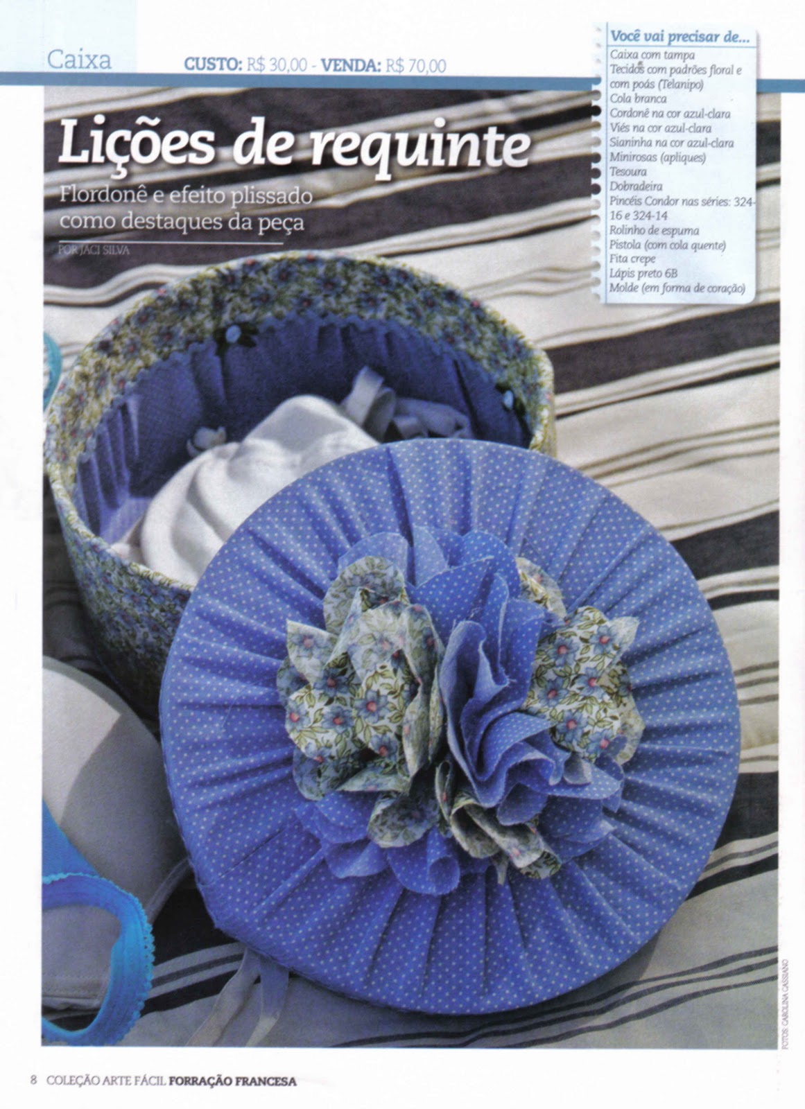 Luci Artes: Forração Francesa - Técnica com Dicas e Passo a Passo de ...