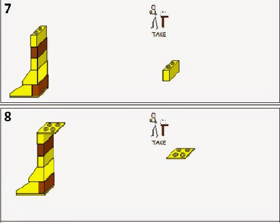 Lego Therapy: Simple and visual instructions to build a Giraffe With Lego