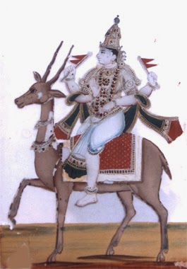 HiNDU GOD: VAYU DEVA , THE WIND GOD