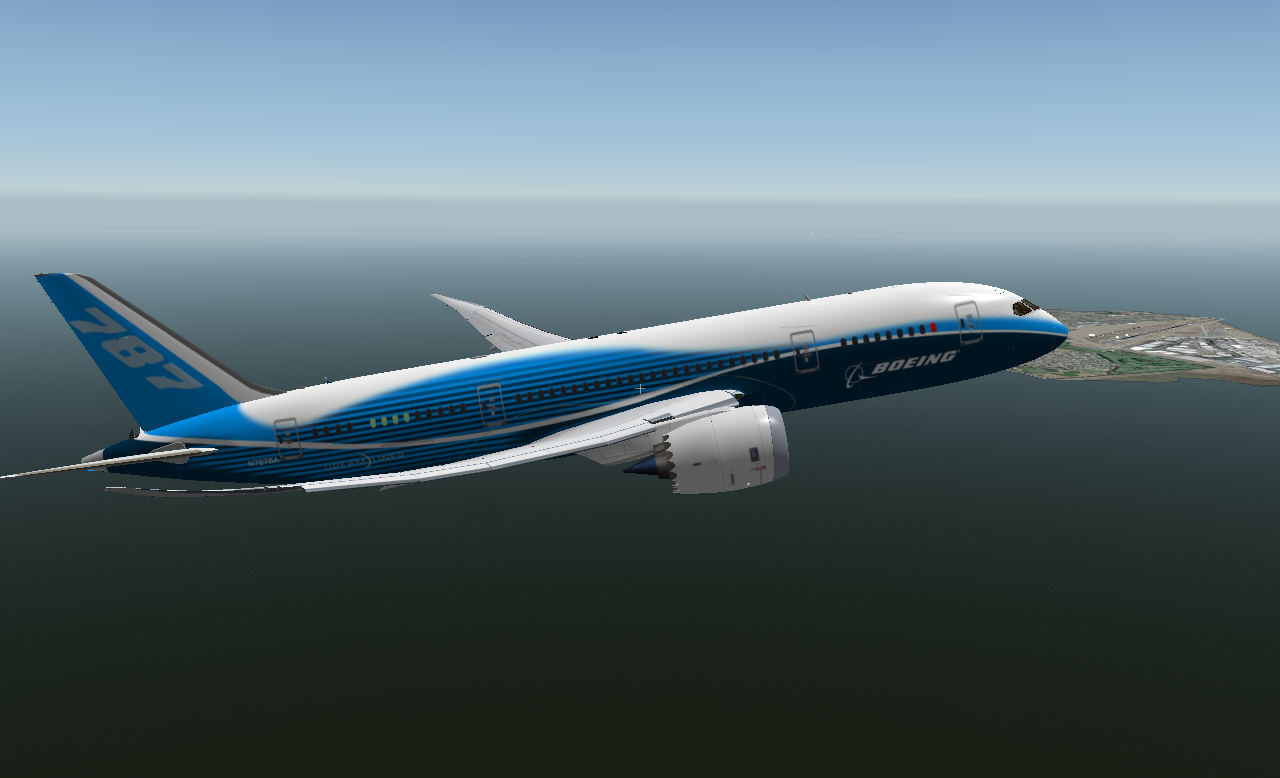 FSXP, a new Generation in X-plane Aircraft: 787 Liveries