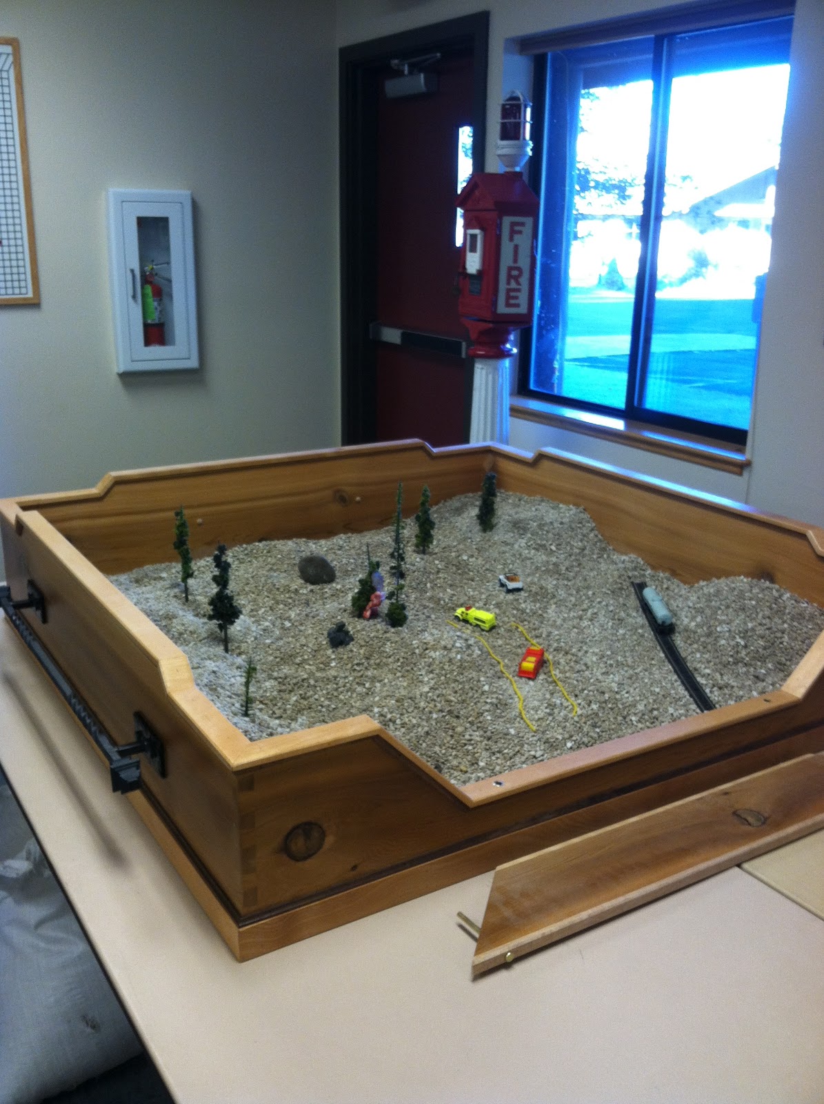 RusticWorks - Wood Working Photo Journal: Fire Department Sand Table ...