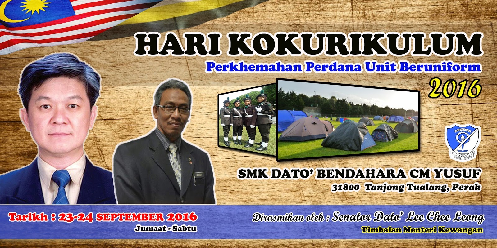 Bukurekod2u: PEMBINAAN BANNER HARI KOKURIKULUM 2016