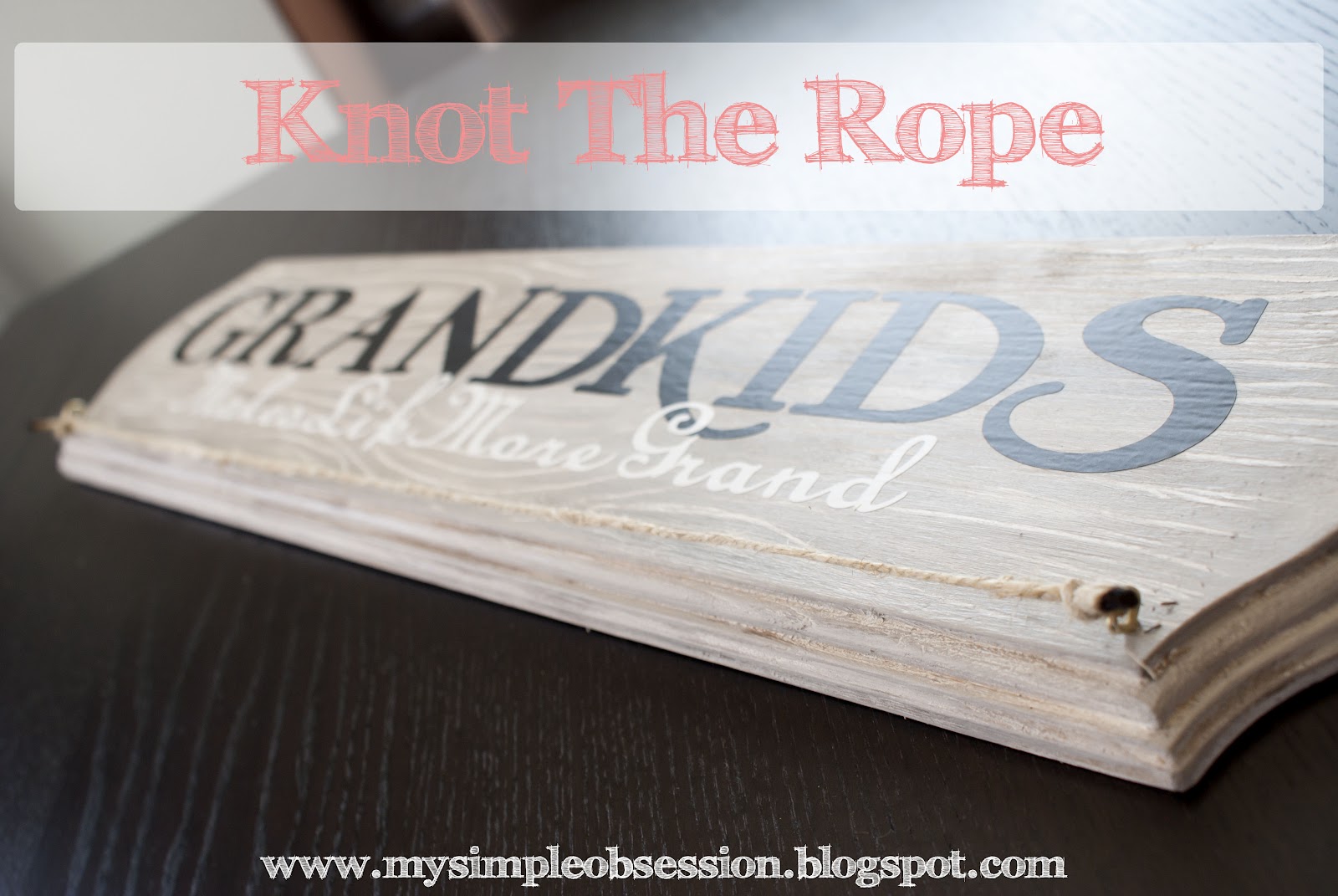 My Simple Obsession: Family Spotlight Photo Display Tutorial