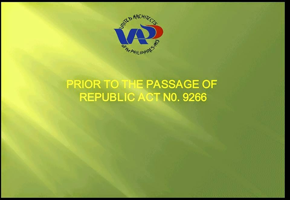 UAP is the IAPOA ~ United Architects of the Philippines