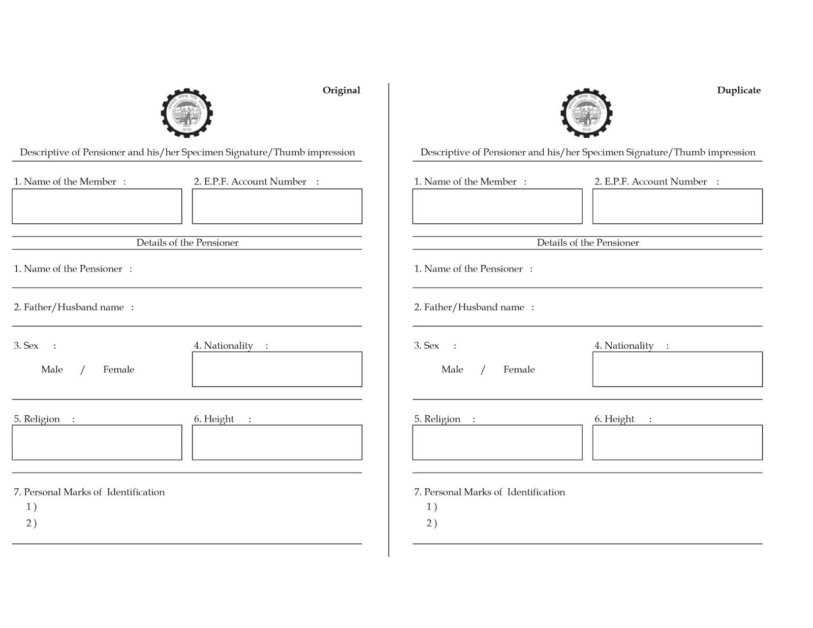EPF FORM 10-D ( EPS )