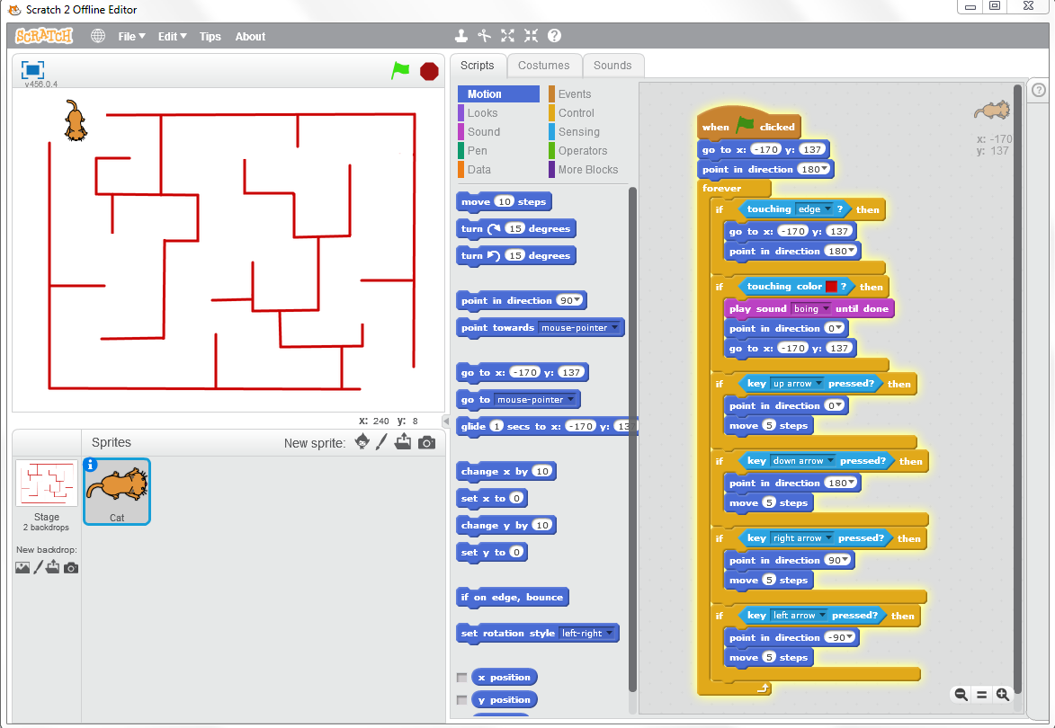 Membuat Game Sederhana Scratch 2