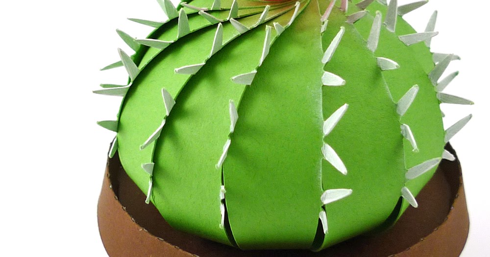 Welcome to Paper Zen ~ Cecelia Louie: Paper Cactus and Pot - Party ...