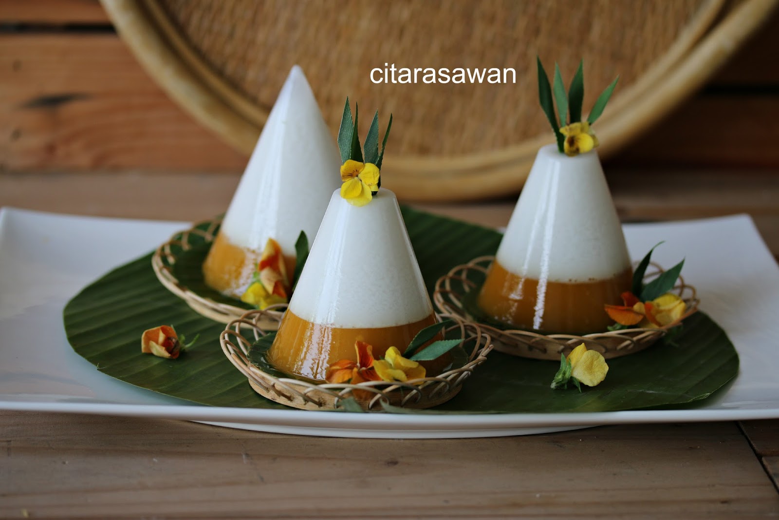 Mango Coconut Pudding / Puding Manga Santan ~ Must Read!