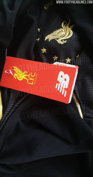 Stunning Black / Gold Liverpool 19-20 'Six Times' Kit Leaked - Footy ...