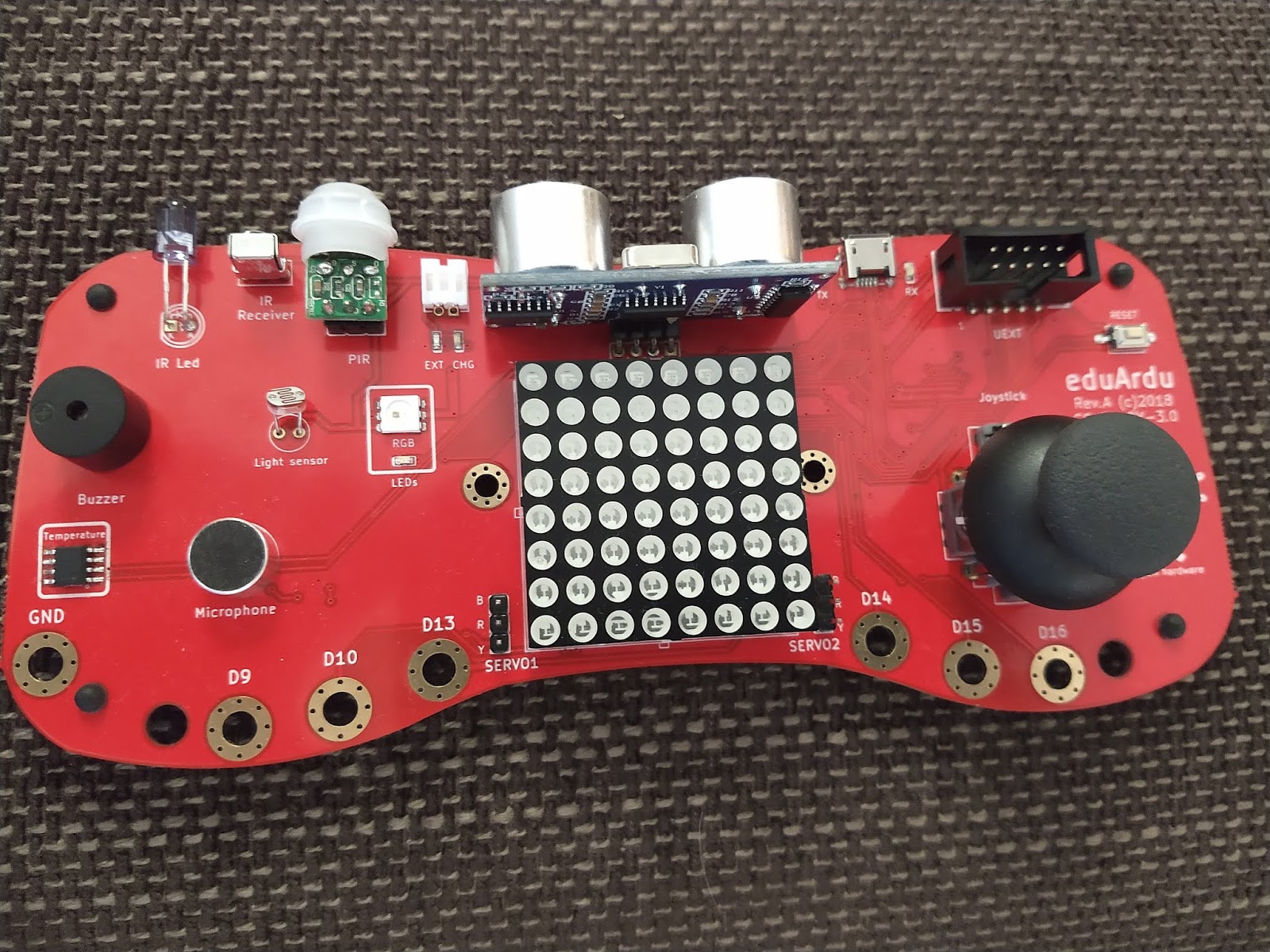 Arduino GR: eduArdu - Open Source Learning Kit