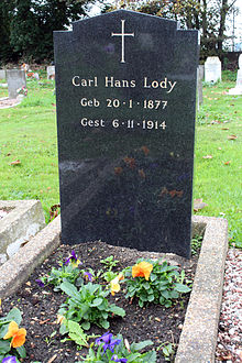 FDRA - Historia de la Defensa: PGM: El espía alemán Carl Hans Lody