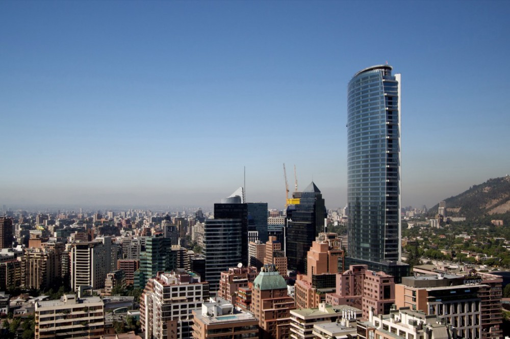 Arquitectura Reciente: Torre Titanium - Senarq - Santiago de Chile, Chile