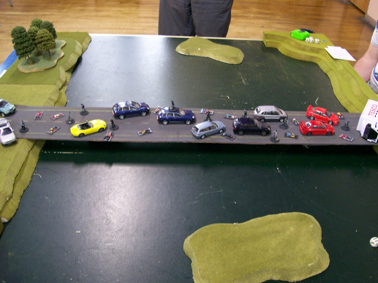 ANYTHING BUT A ONE!: AAR Zombie Bridge Game.