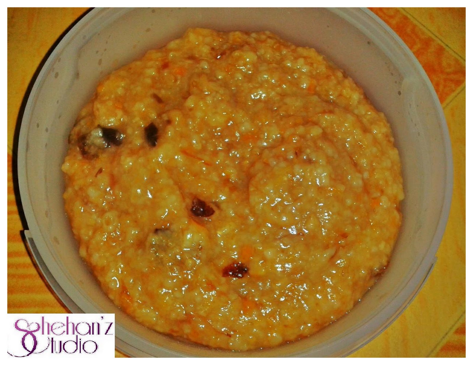 Mommy's Diary of Life: MEAL FOR HD: BRUNEC [BUBUR+PRUNE+PUREE CARROT]