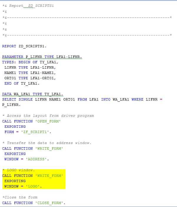 Amarmn.com - SAP ABAP, SAP UI5, SAP Fiori: PRINTING LOGO IN SAP SCRIPTS