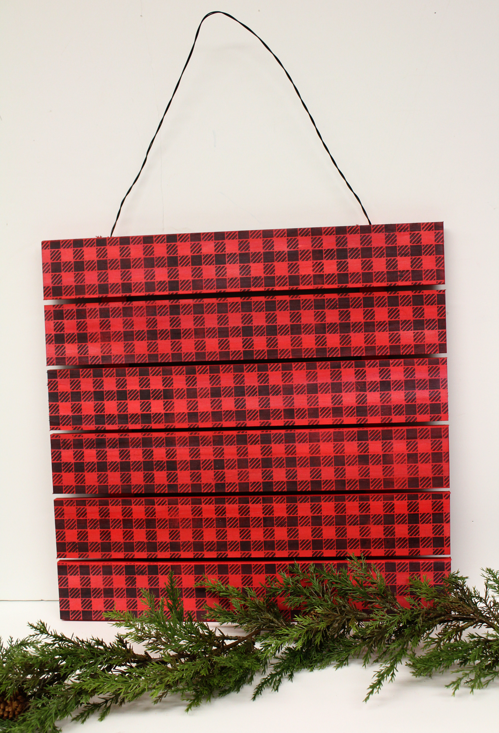Ben Franklin Crafts and Frame Shop: DIY Buffalo Plaid Crafts