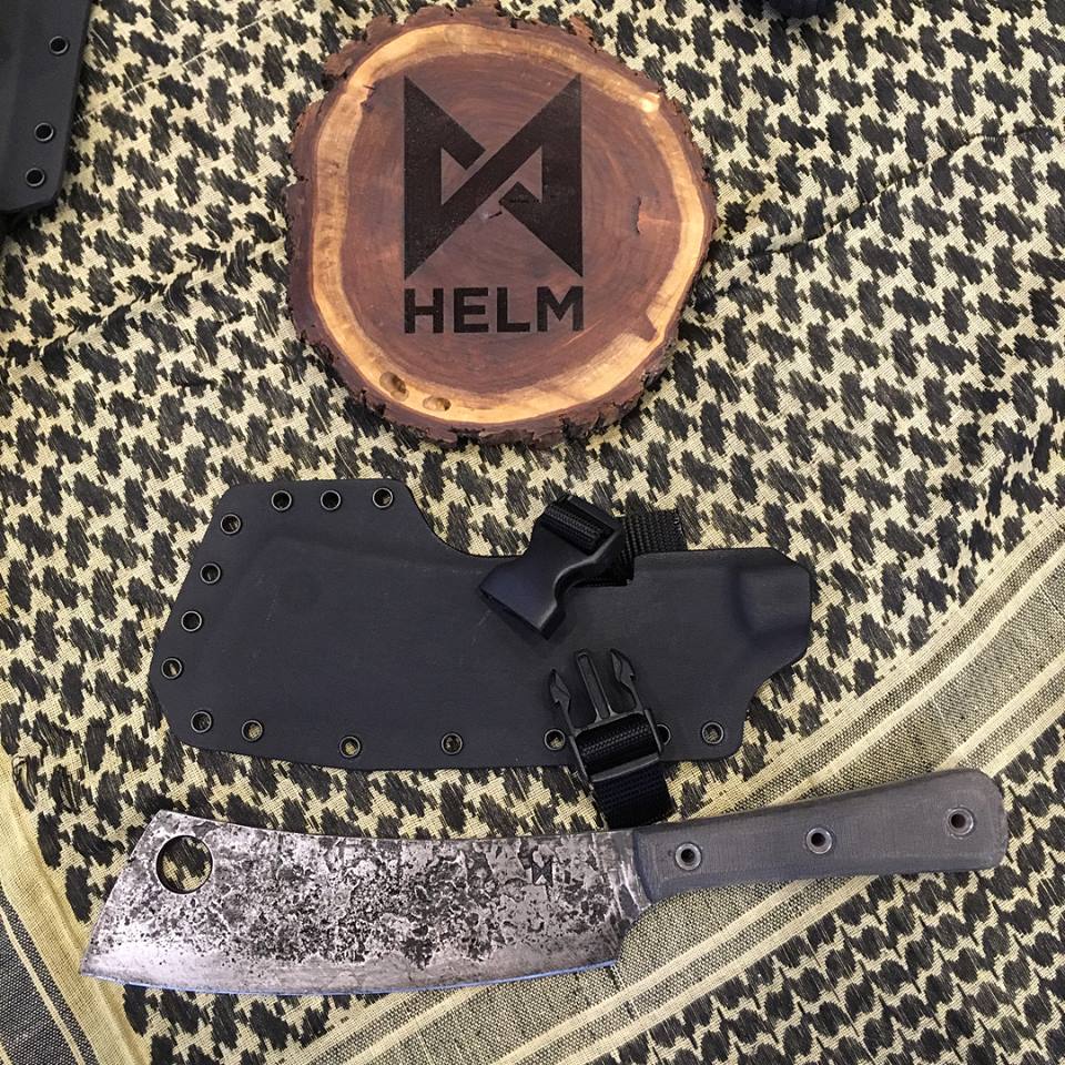 Helm Enterprises, Forging Division: Meat cleaver, bush dha, and Persian ...