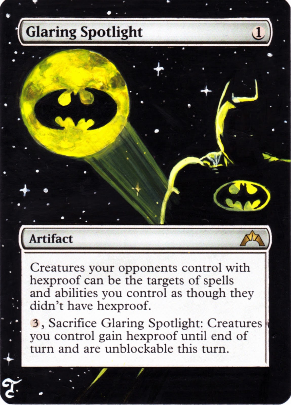 MTG Alters By Tila: Glaring Spotlight - Gatecrash