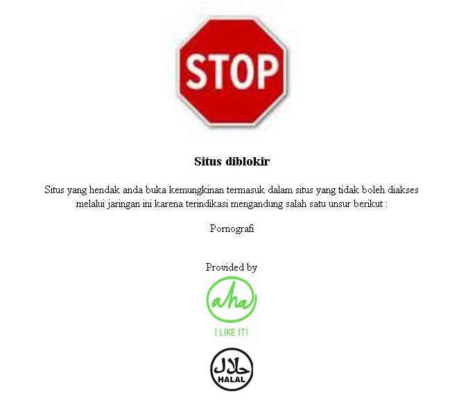 seven silly sins: AHA Blokir Bokep