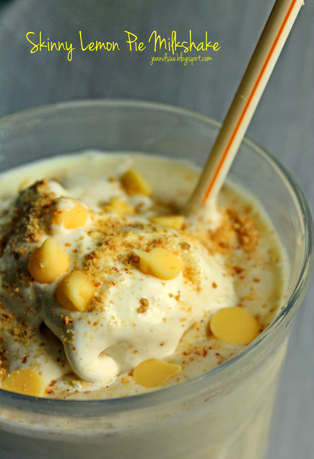 Jo and Sue: Skinny Lemon Pie Milkshake