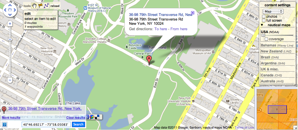 GeoGarage blog: Google searching box in Marine GeoGarage using Lat/Lon