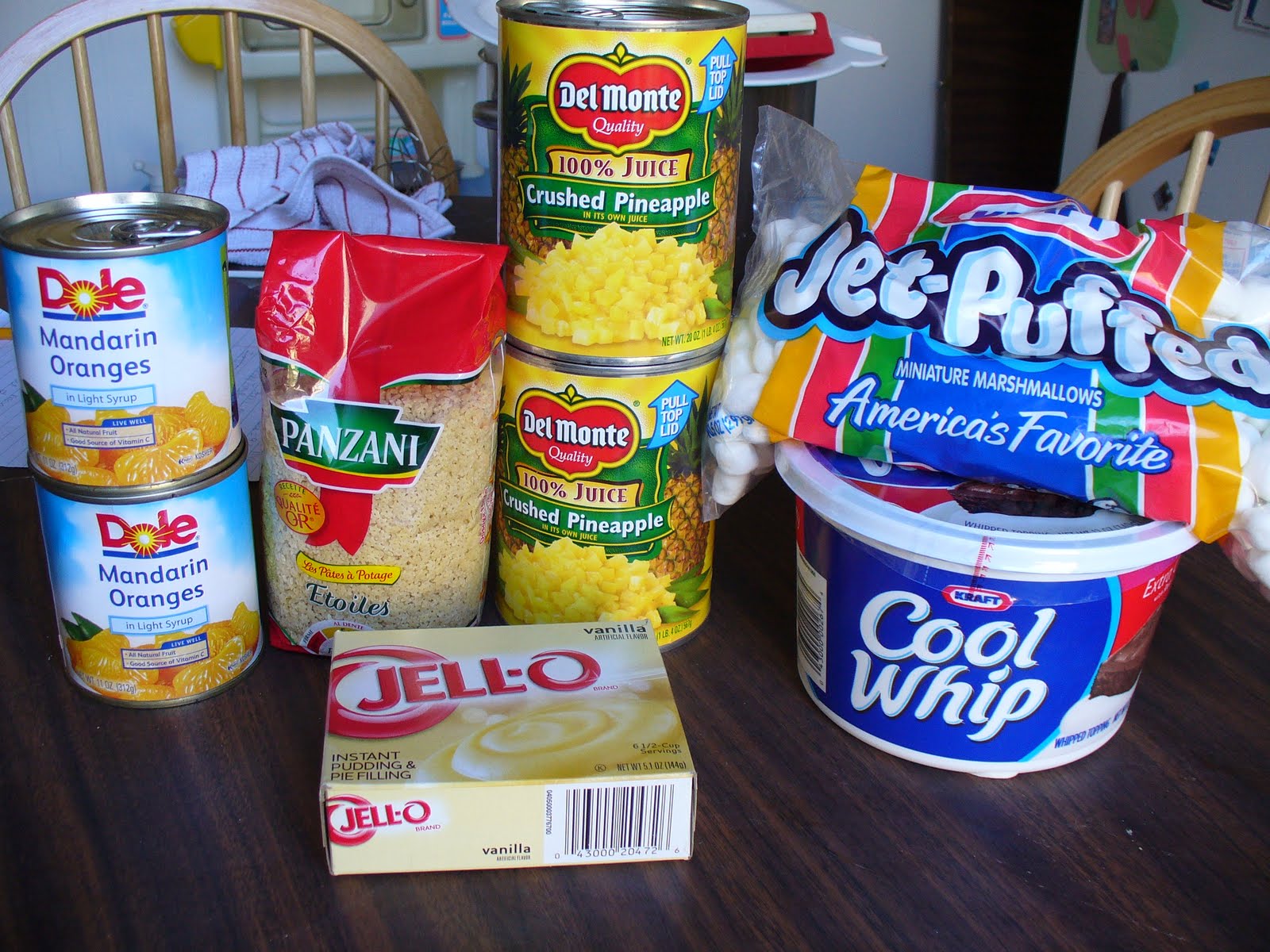 Recipe Shoebox: Frog Eye Salad