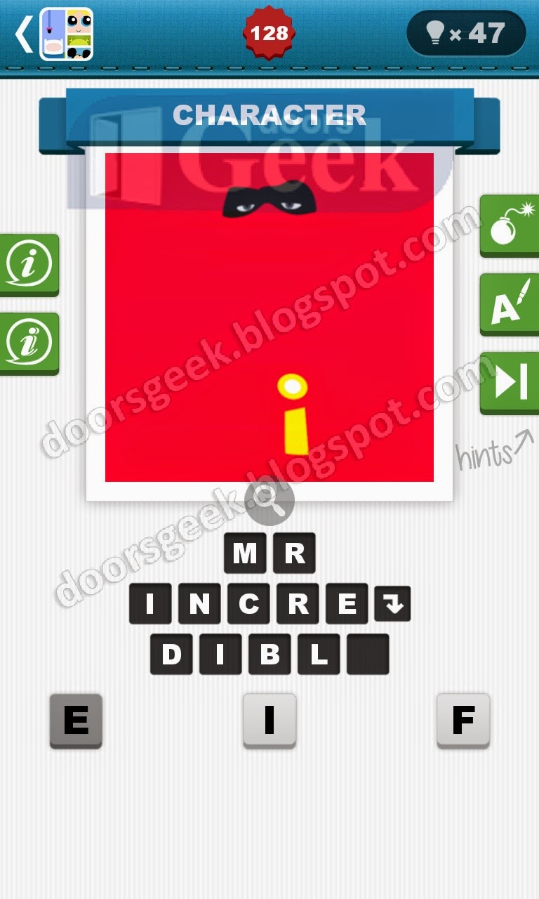 Cartoon Quiz Level 128 (bubble quiz games) ~ Doors Geek