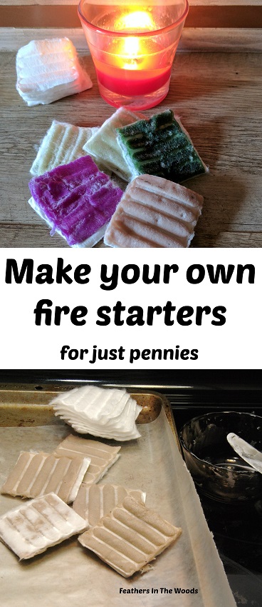 Make Your Own Fire Starters Feathers In The Woods