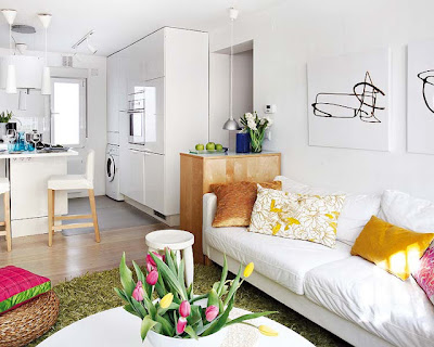 Small Spaces - 40m² apartment inspiration - COMFY HAVEN