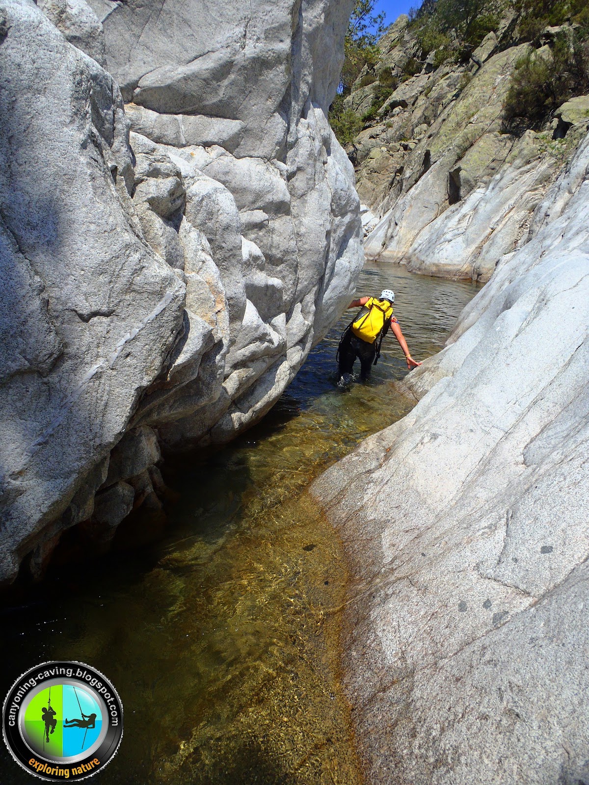 Canyoning - Caving: Fonias canyon, Samothrace, Greece