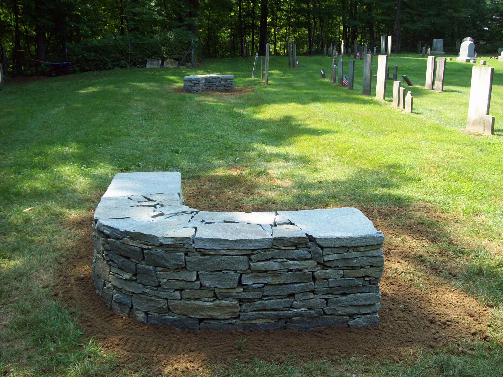 Vaughan Landscaping: Saint George Cemetery Walls