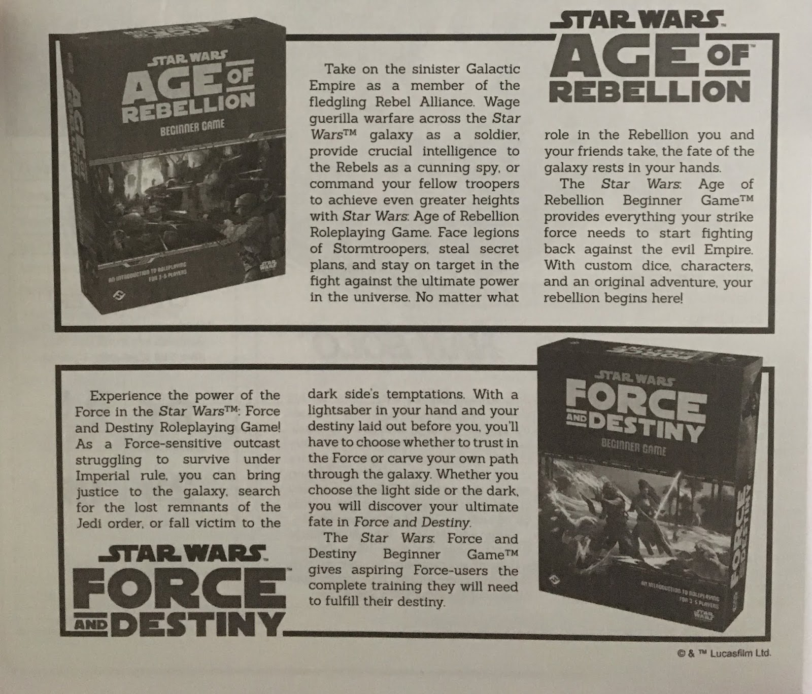 Twenty Sides to Every Story: Review: Star Wars: The Roleplaying Game ...