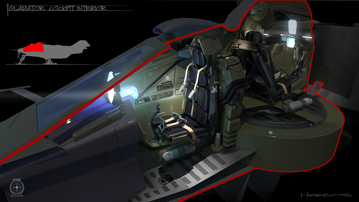 sketchmeta: Star Citizen - Gladiator