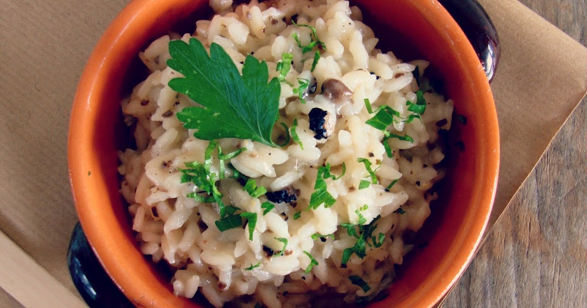 Ogni riccio un pasticcio - Blog di cucina: Risotto al tartufo nero