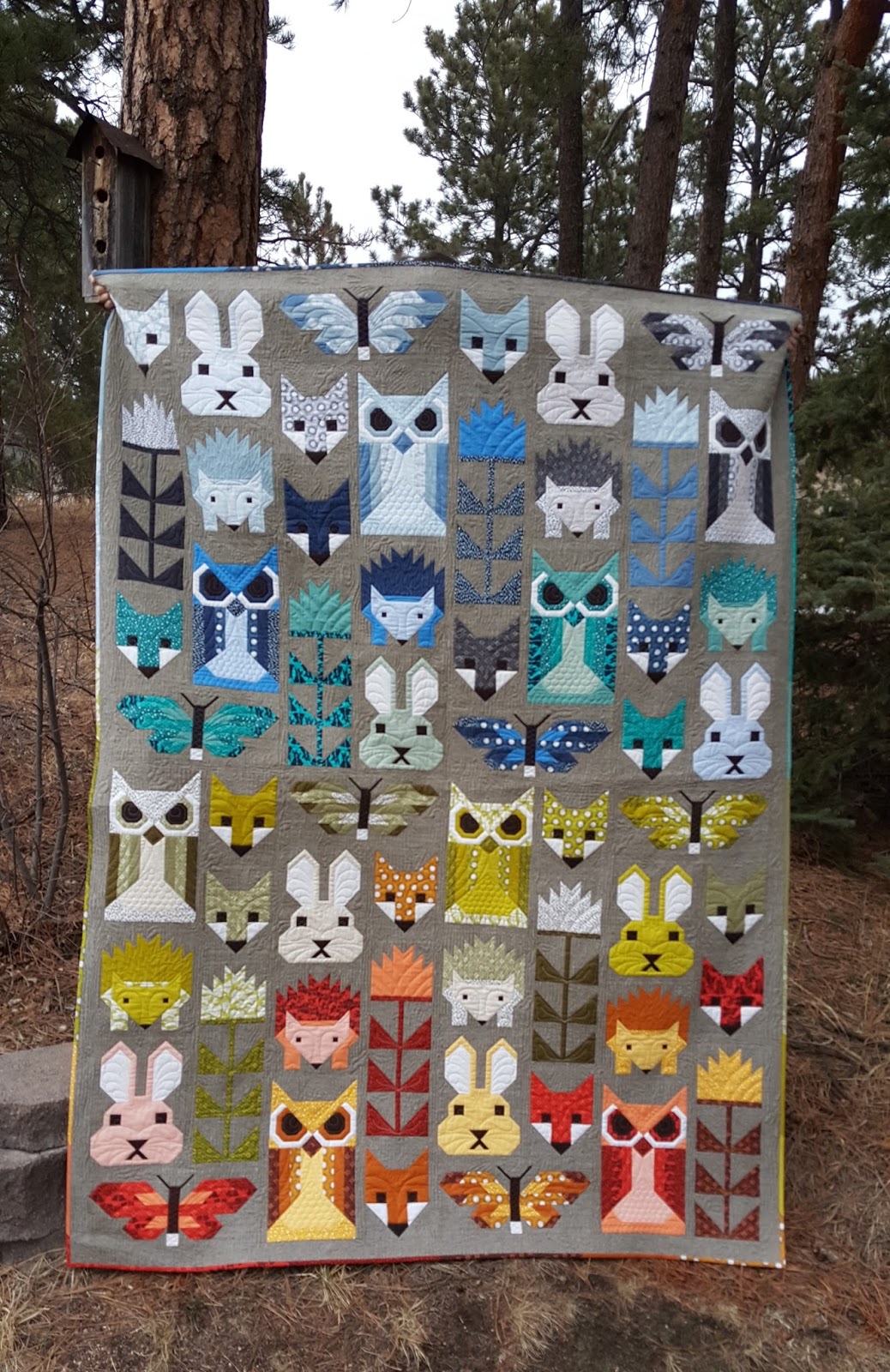 What a Hoot!: Finish Report! ~ "Fancy Forest"