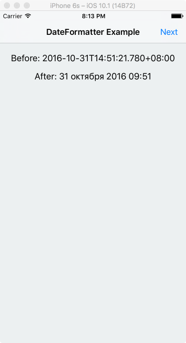 Web And Mobile Development Ios Swift How To Work With Dateformatter