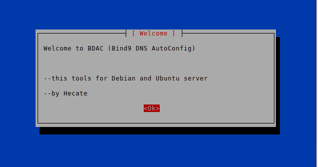 BDAC Bind9 DNS Auto Config , Manual page