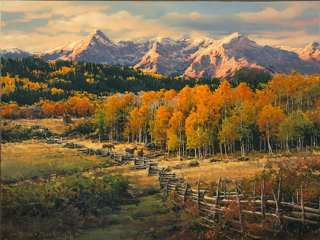 "Dallas Divide" 15x20, Oil ($5,800)