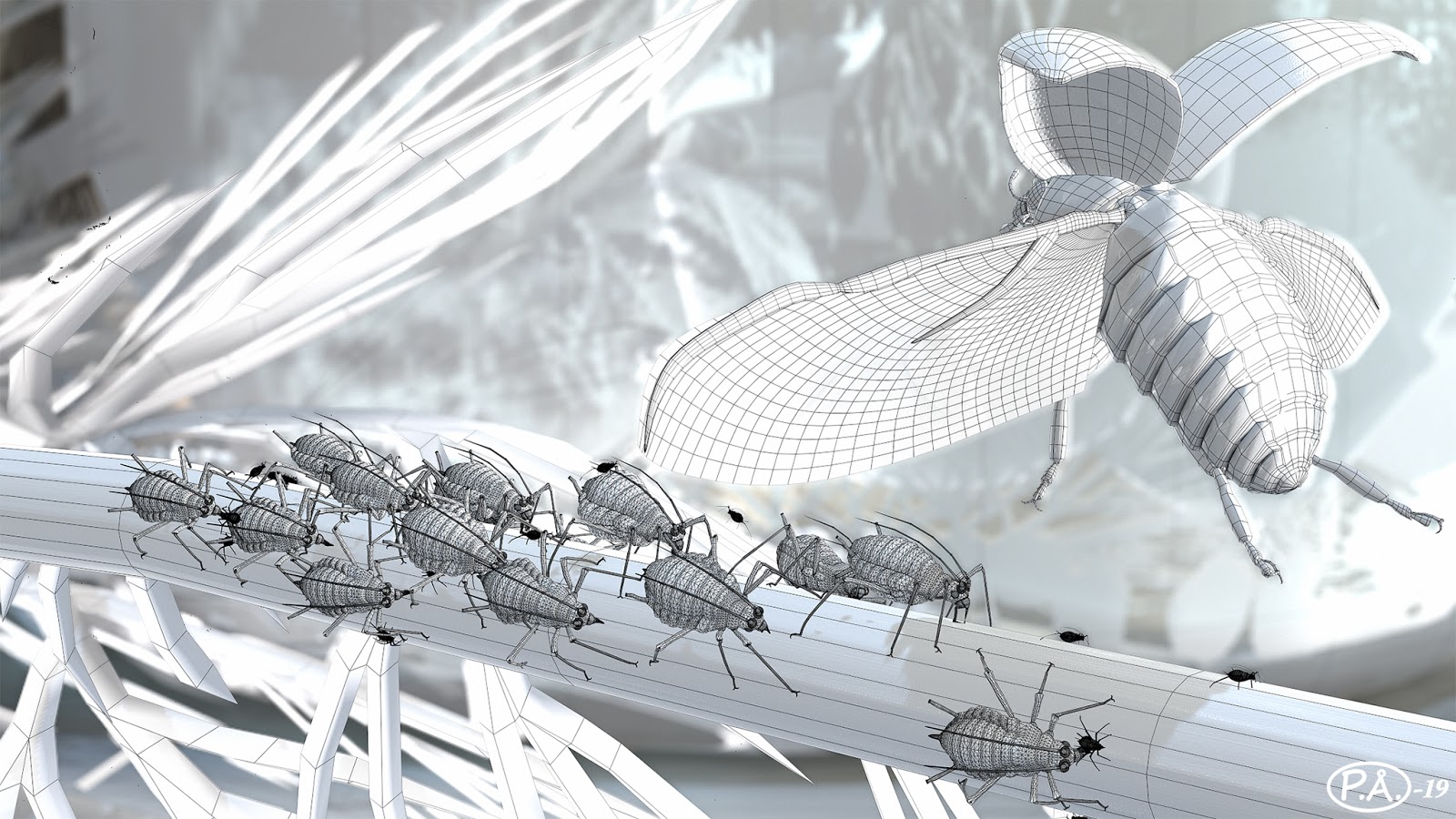 Portfolio: Greenbug (bladlus)