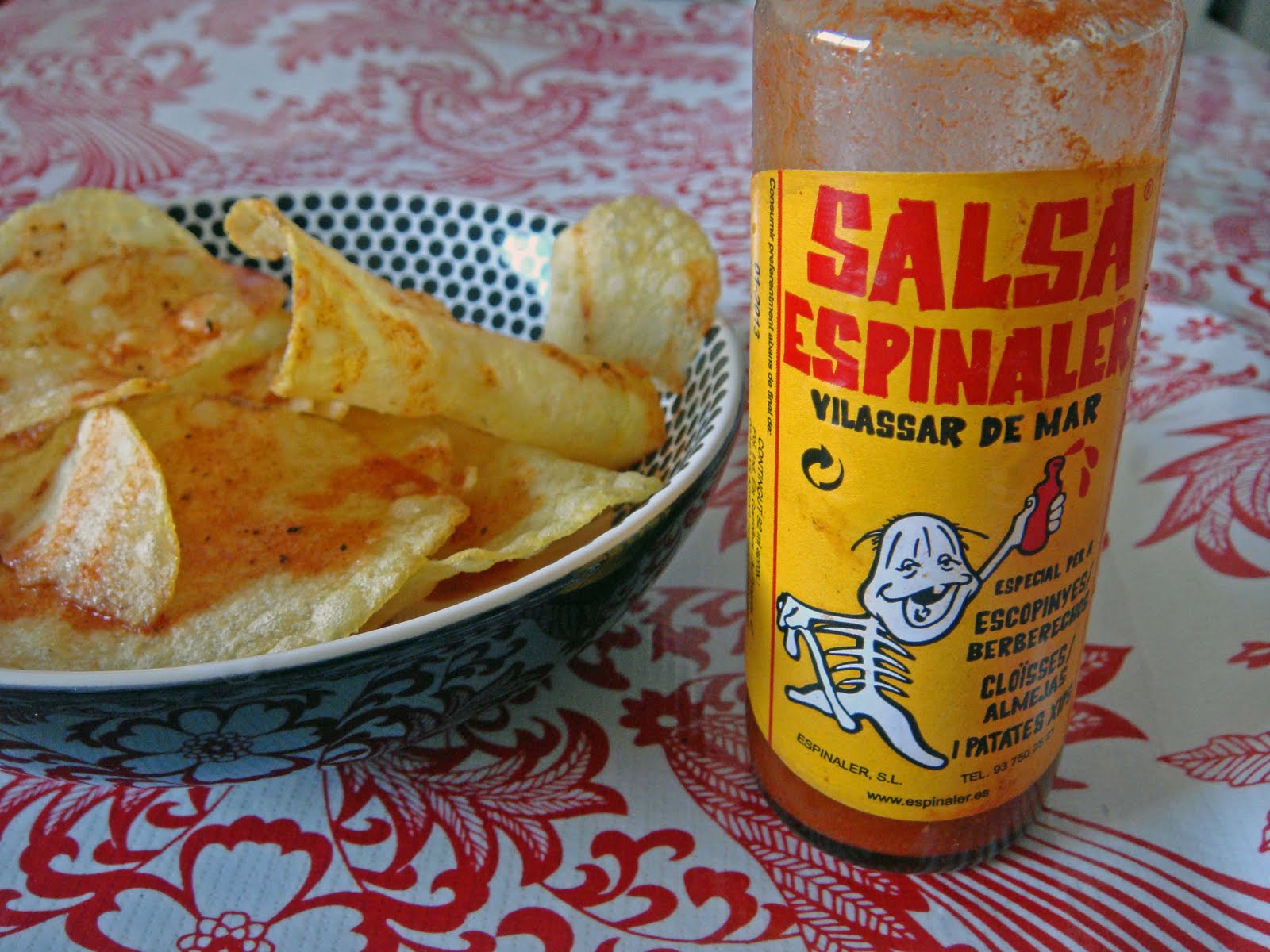 el sonido de las montañas al revés: COMER, BEBER, AMAR: salsa Espinaler ...