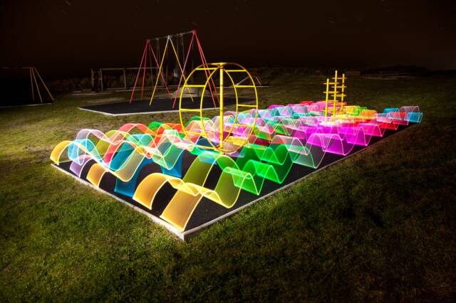 David Gilliver, 1979 ~ Psychadelic Light painter | Tutt'Art@ | Pittura ...