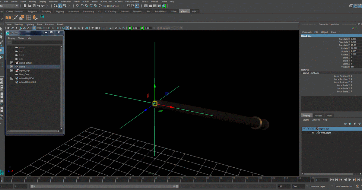 Mark Stamp - Digital Design: Maya Tutorials: Sprites and Conditional Goals