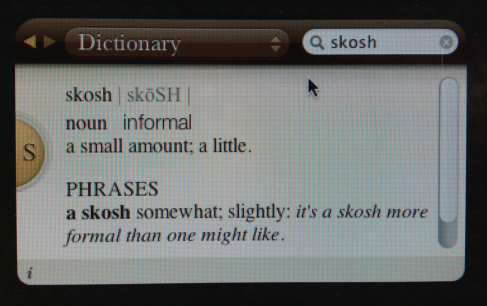 Blahsvilleblog: My bartender says...part two, a skosh