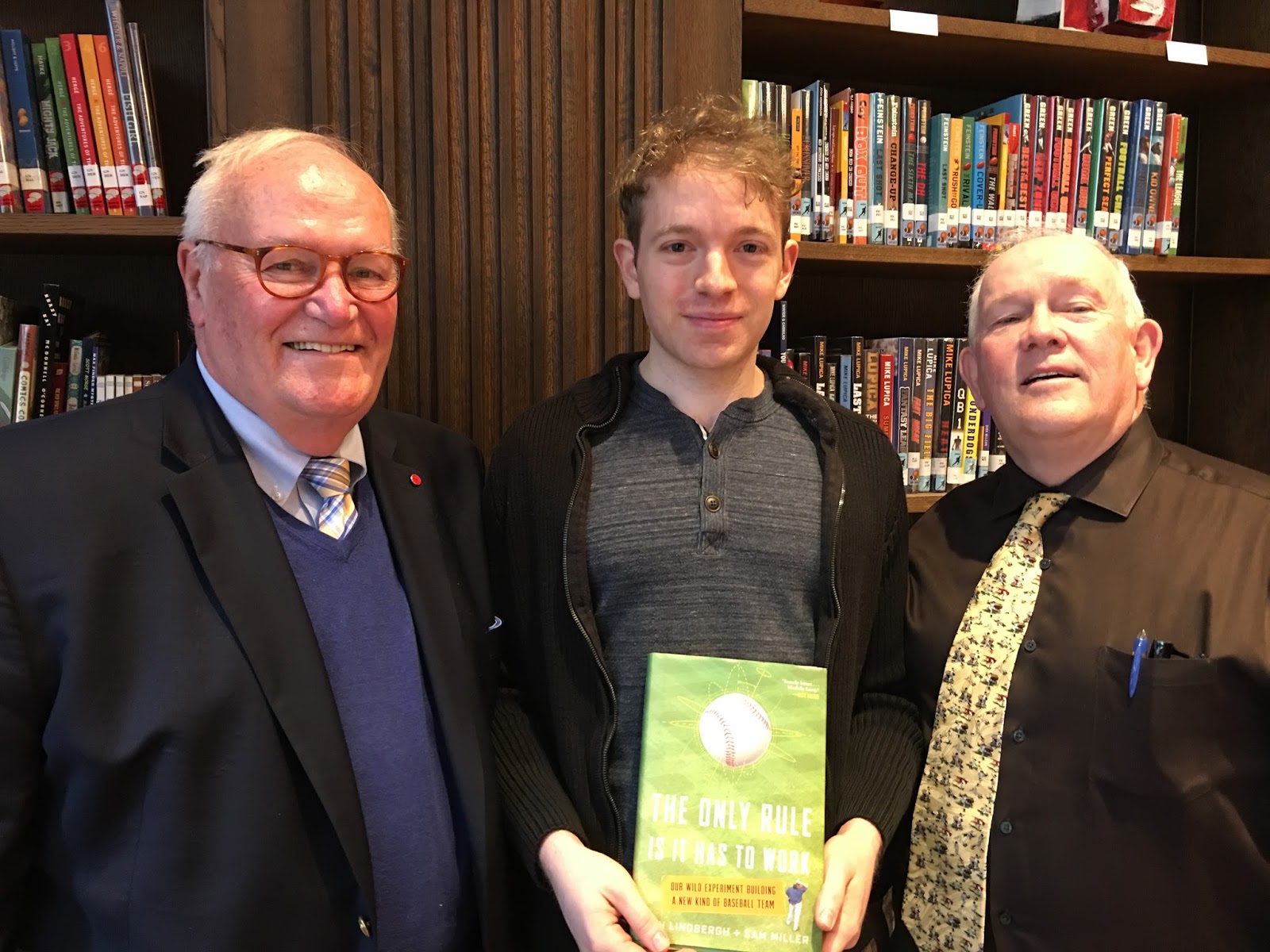 Alum Author Ben Lindbergh '01 Speaks to Boys About Baseball Statistics