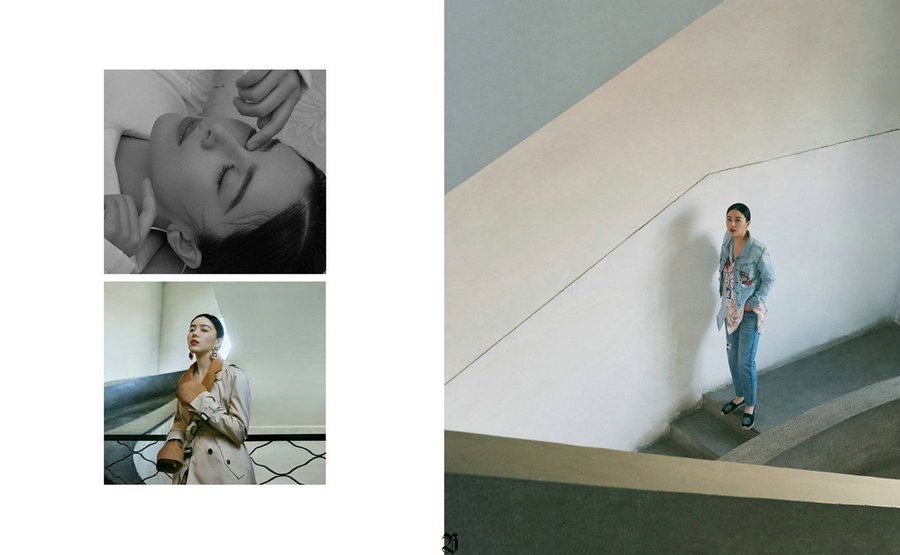 China Entertainment News: Actress Adi Kan poses for photo shoot