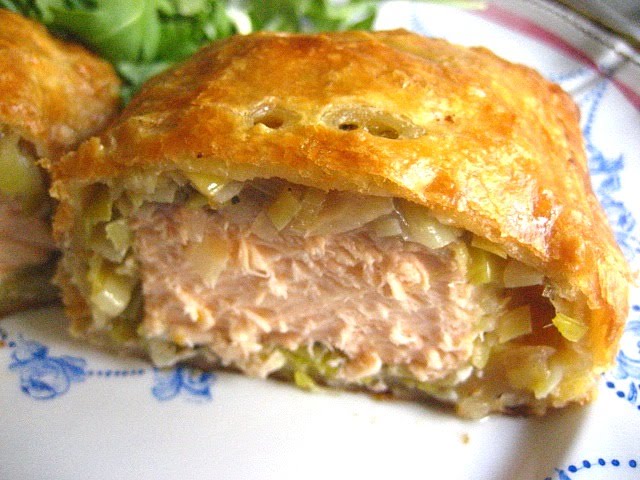 5 Star Rating: Salmon Wellingtons